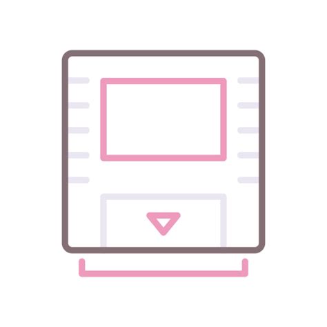 Game Cartridge Flaticons Lineal Color Icon