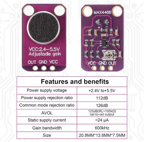 Adjustable Electret Microphone Amplifier Module Pack In Nepal At NPR Rating