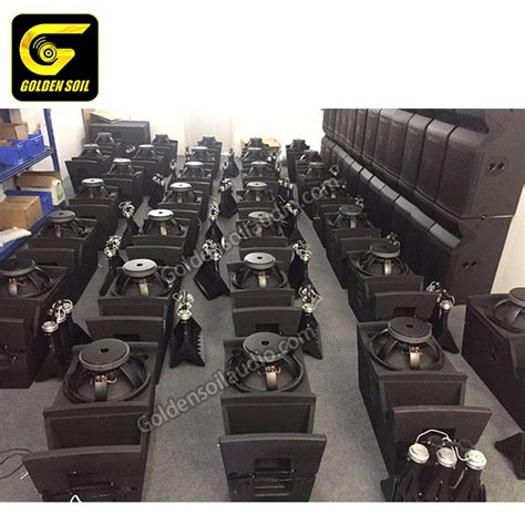 Goldensoilaudio Vrx Way Active DSP Line Array Speakers Professional Audio With Vrx Dual