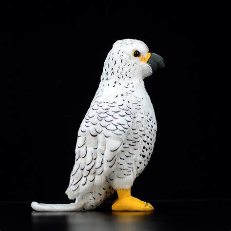 Realistic Gyrfalcon Plush Toy Plushie Depot