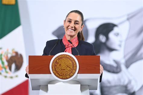 Conferencia De Prensa De La Presidenta Claudia Sheinbaum Pardo Lunes