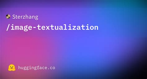 Sterzhangimage Textualization · Datasets At Hugging Face