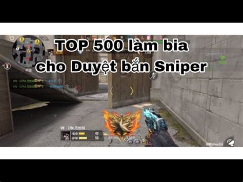 Sniper đấu với team top CF Mobile China YouTube