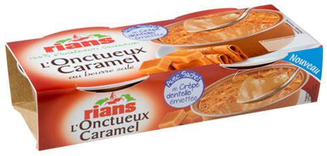LOnctueux Caramel au Beurre Salé le Nouveau Dessert de Rians à la