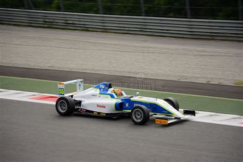Tatuus Abarth Formula 4 Test At Monza Editorial Photo Image Of