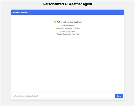 Build Your Own AI Weather Agent Recipe MAX Builds