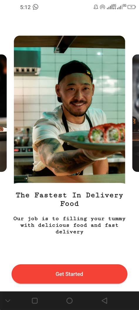 A Food Delivery App With Flutter