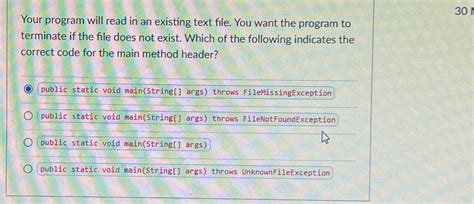 Solved Your Program Will Read In An Existing Text File You