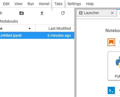 Missing Kernel And Tab Menu On Windows · Issue 166 · Jupyterlab