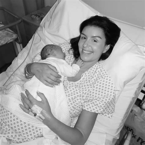 Terrie Mcevoy Emotional As She Holds Her Newborn Son