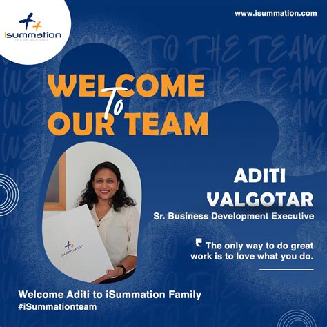 Isummation Technologies On Linkedin Welcome Congratulations