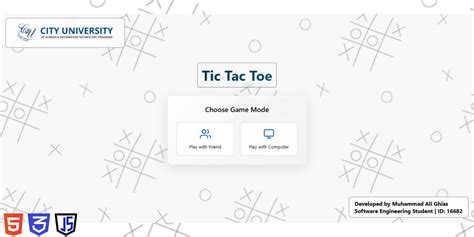 Github Alighiaxtic Tac Toe Game Tic Tac Toe Is A Web Based Game