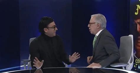 Adal Ramones vive incómoda entrevista con Joaquín López Dóriga