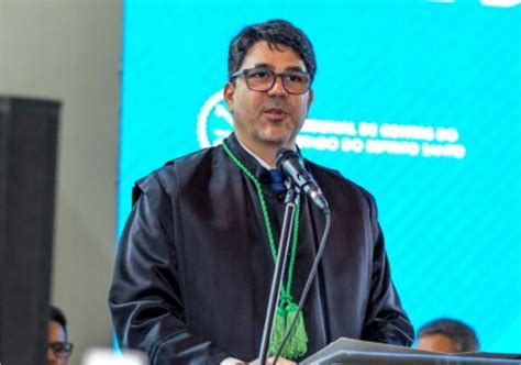 Davi Diniz Toma Posse Como Conselheiro Do TCE ES E Registra Compromisso