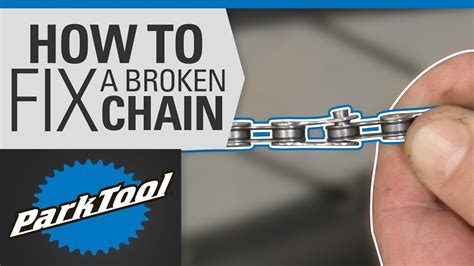 How To Fix A Broken Bicycle Chain On The Go Youtube