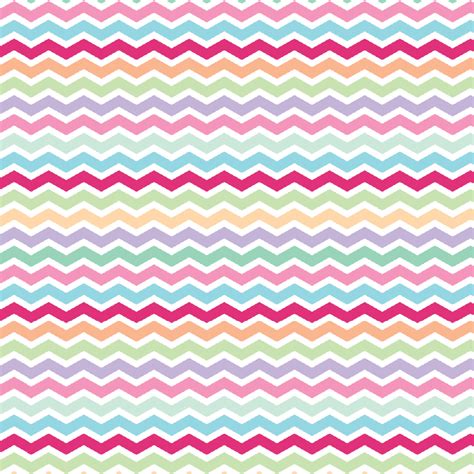 Pastel Rainbow Chevron Pattern Acrylic Sheet Custom Made Better