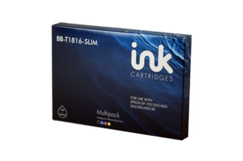 5 Sets Of Bluebox Compatible Epson Daisy T1816 Multi Pack Ink Cartridges