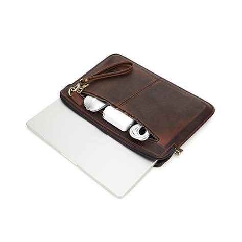 Купить Чехол для ноутбука из натуральной кожи для Macbook Pro 14,2 ...