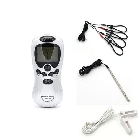 Male Electro Shock Medical Themed Toys Kit Electric Shock Penis Plug