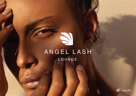 Angel Lash Lounge Brand Identity Behance