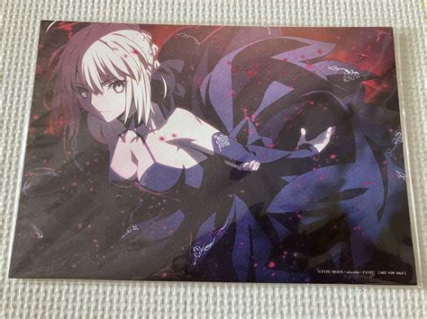セイバー 劇場版 Fatestay Night入場者特典 色紙 イラストボード By メルカリ