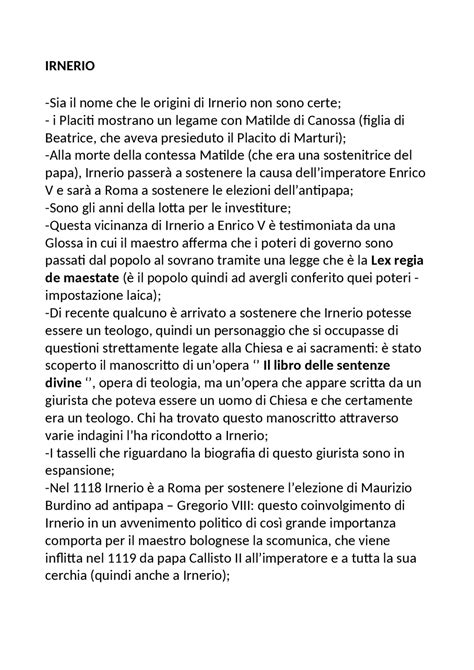 Dispensa Per Esame Di Storia Del Diritto Medievale Appunti Di Storia