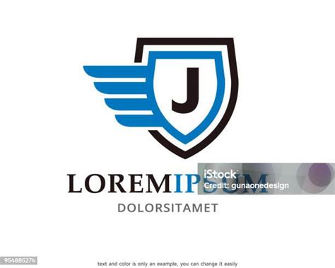 편지 J 기호 서식 파일 디자인 벡터 상징 디자인 개념 크리에이 티브 기호 아이콘 Lorem Ipsum에 대한 스톡 벡터 아트