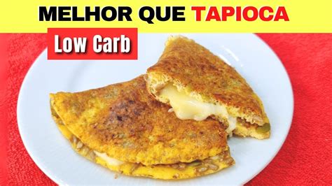 Só 5 MIN Delícia LOW CARB e SEM FARINHA Fácil Barato e Rápido