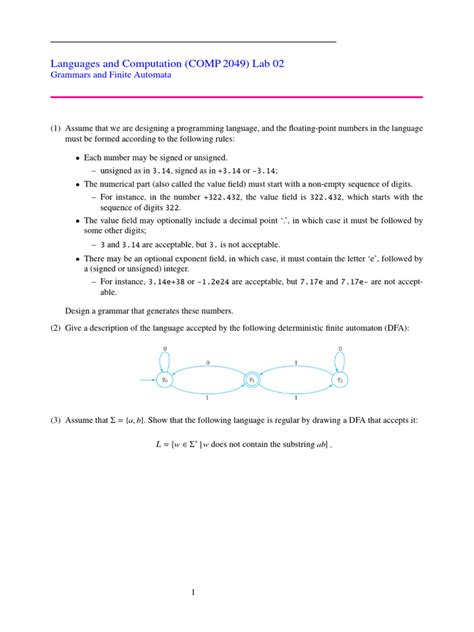 02 Grammars Finite Automata Pdf