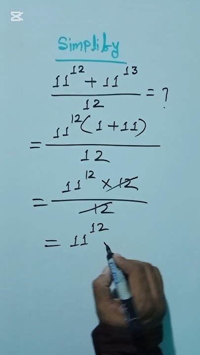 Simplifying Math Problem Youtube