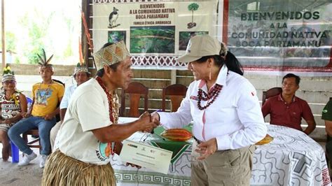 Ministerio Del Ambiente Incrementa En 20 Los Incentivos Económicos A Comunidades Nativas Que