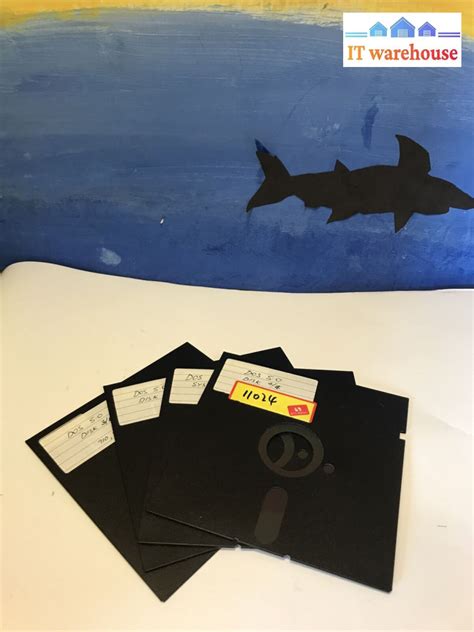 Microsoft Ms Dos 5 0 Os 5 25 5 1 4 Inch Floppy Disks Set It Warehouse Vancouver