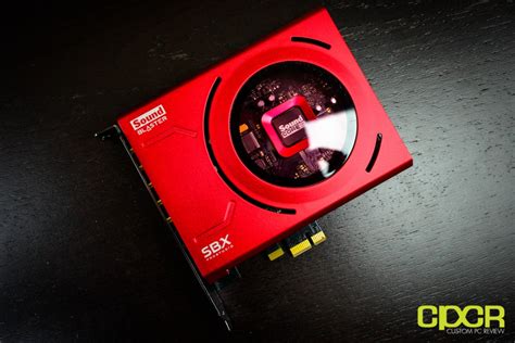 Creative Sound Blaster Z Pcie Sound Card Review Custom Pc Review