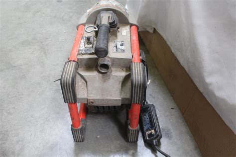 Ridgid K 60sp Sectional Drain Cleaning Machine Property Room