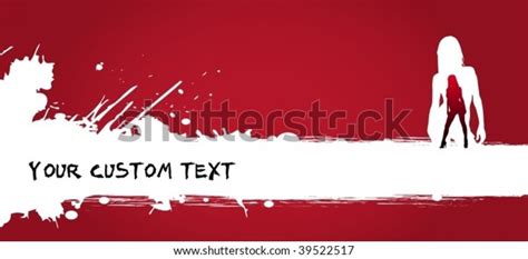Abstract Red Background Sexy Girl Silhouettes Stock Vector Royalty Free 39522517 Shutterstock