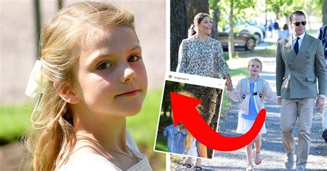 Följarna Jublar Efter Nya Bilden Från Estelles Första Skoldag Hänt