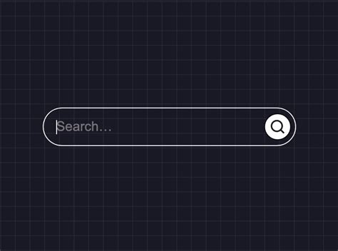 Auto Scaling Search Box Animation HTML CSS Challenge Divize