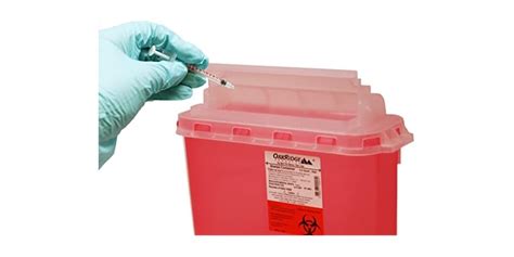 5 4 Qt Sharps Disposal Container