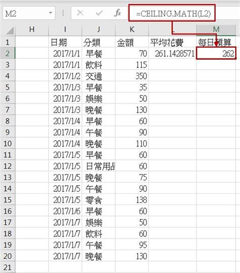 Excel教學無條件進位的公式CEILING函數用法與範例 鍾肯尼 教學網
