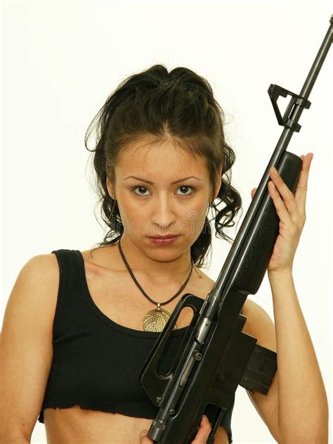 Army Girl Stock Image Image Of Army Female Young 131027047