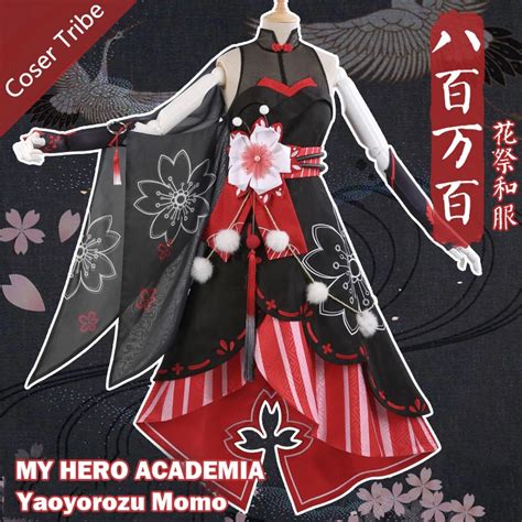 Stock 2018 Anime Boku No Hero Academia Yaoyorozu Momo Flower Festival