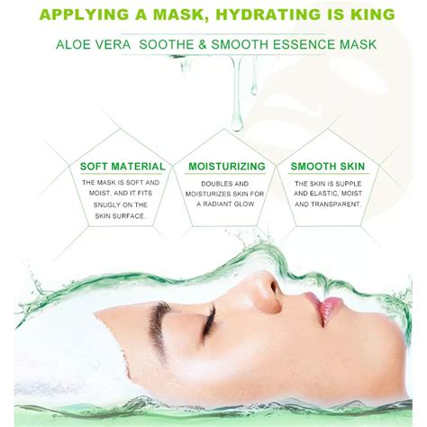 Dr Rashel Aloe Vera Soothe Smooth And Essence Mask Dr Rashel