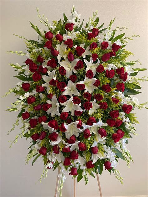 Funeral Standing Spray 14 Kimanh Flowers
