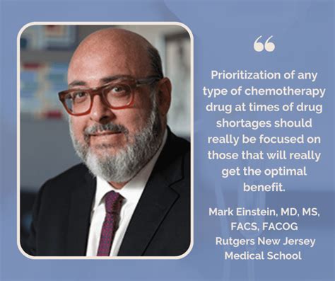 Chemotherapy Drug Shortage Society Of Gynecologic Oncology