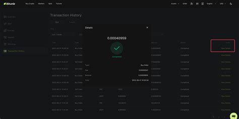 How To View Transaction History Web Bitunix Help Center