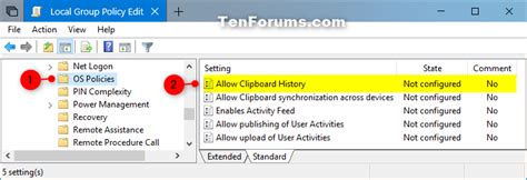 How To Disable Clipboard Access In Windows 10 2 By Tjnihal Windows 10 Computer Repair