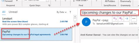 How To See Subject Line In Outlook Email Printable Forms Free Online