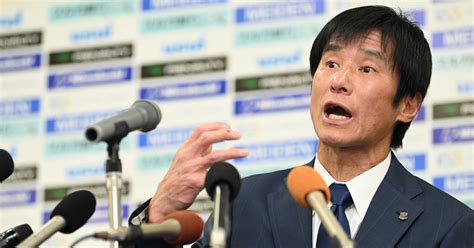 ⚽結束して戦う J3沼津・中山雅史新監督 就任会見一問一答｜静岡新聞digital