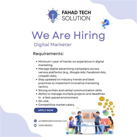 Fahad Tech Solution On Linkedin Hiring Alert Fahadtechsolution Job2024 Experiance