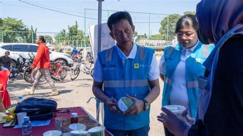 Produk UMKM Binaan PLN Habis Diborong Peserta Gowes Merah Putih